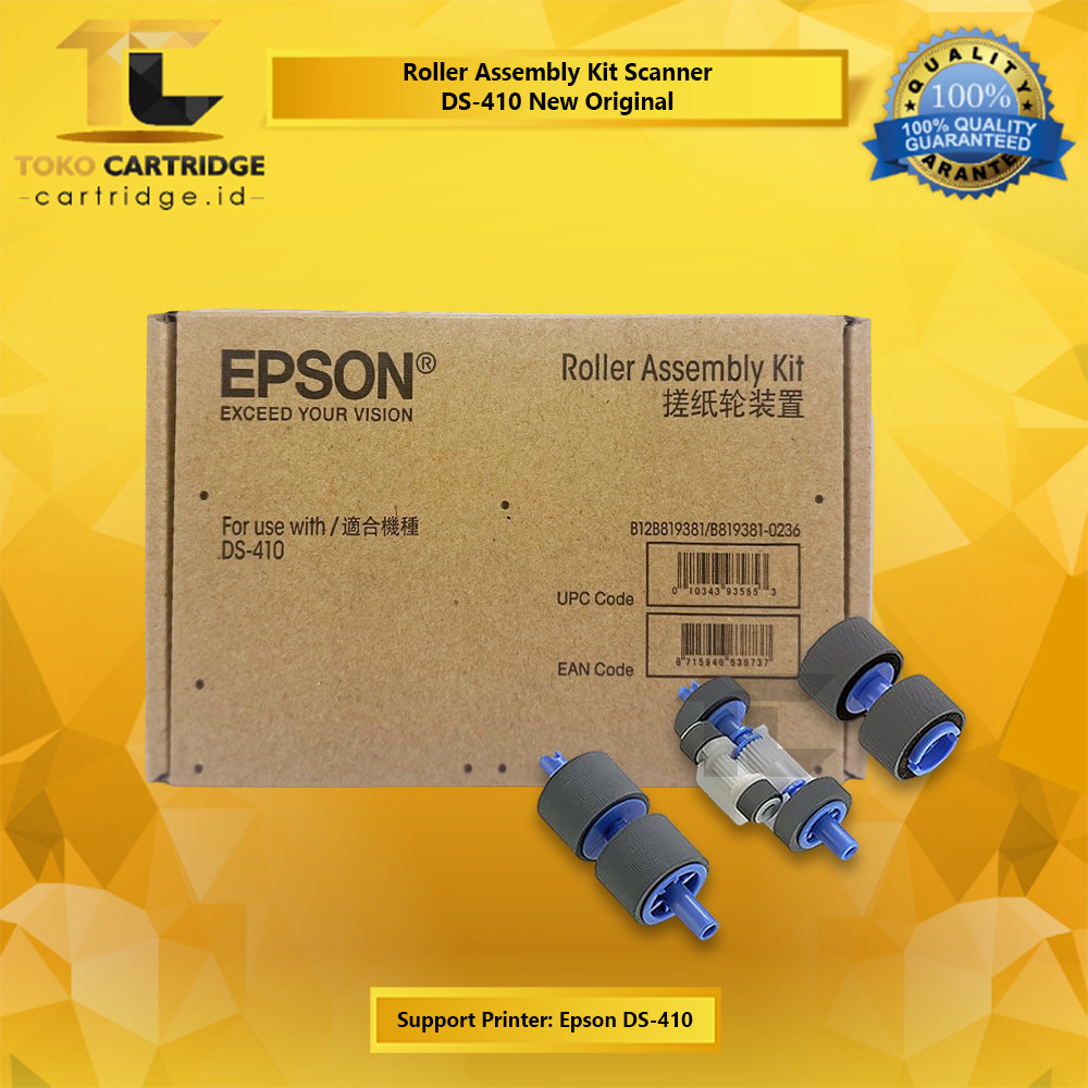 Jual Roller Assembly Feed Pick up roll Kit Epson Scanner DS-410 DS410 ...