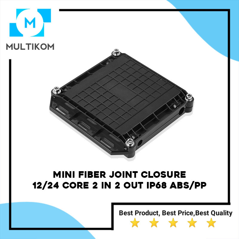 Jual Mini Joint Closure Inline 12/24 Core 2 In 2 Out IP68 ABS/PP ...