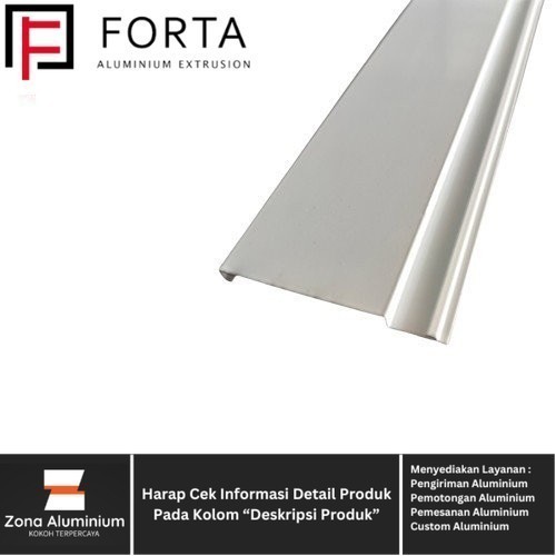 Jual Aluminium FORTA POWDER COATING GLOSSY Spandrell Single Untuk Panel ...