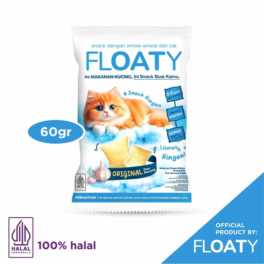Jual Floaty Snack Original 60 gr / Snack Camilan / Makanan Ringan Gurih ...