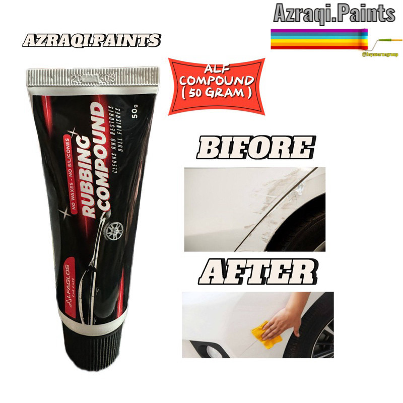 Jual ALF RUBBING COMPOUND ( 50 GRAM ) PENGHILANG BARET / PENGKILAP CAT ...