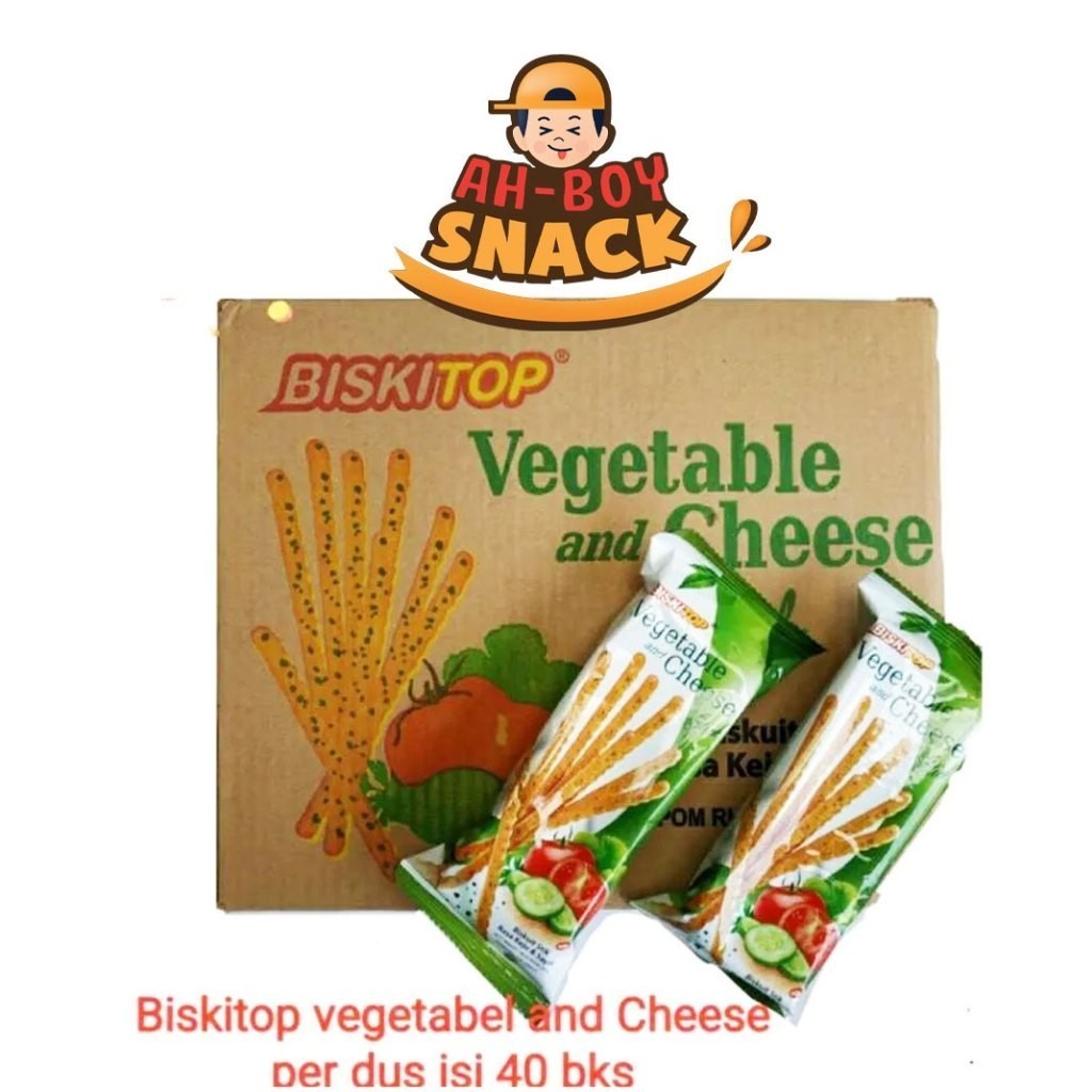 Jual [PER DUS/ISI 40] BISKITOP BISKUIT STIK ISI 40 PCS - BISKITOP ...