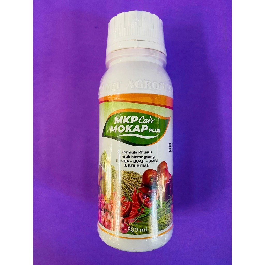 Jual Pupuk MKP cair MOKAP PLUS isi 500ML dari PT.PLANET AGRONUSA plus ...