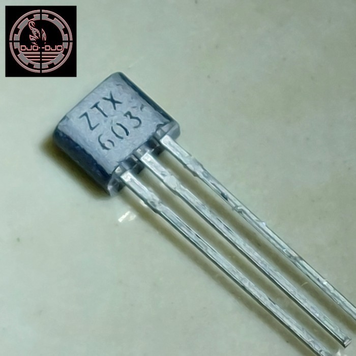 Jual ZTX 603 To-92s ZTX603 Transistor NPN Darlington 80V 1A BJT Zetex ...