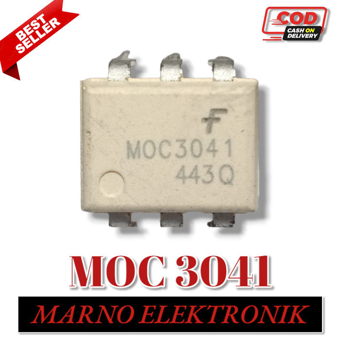 Jual IC MOC3041 MOC 3041 MOC-3041 ASLI ORIGINAL ORI -BB12 (2pcs) | Shopee Indonesia