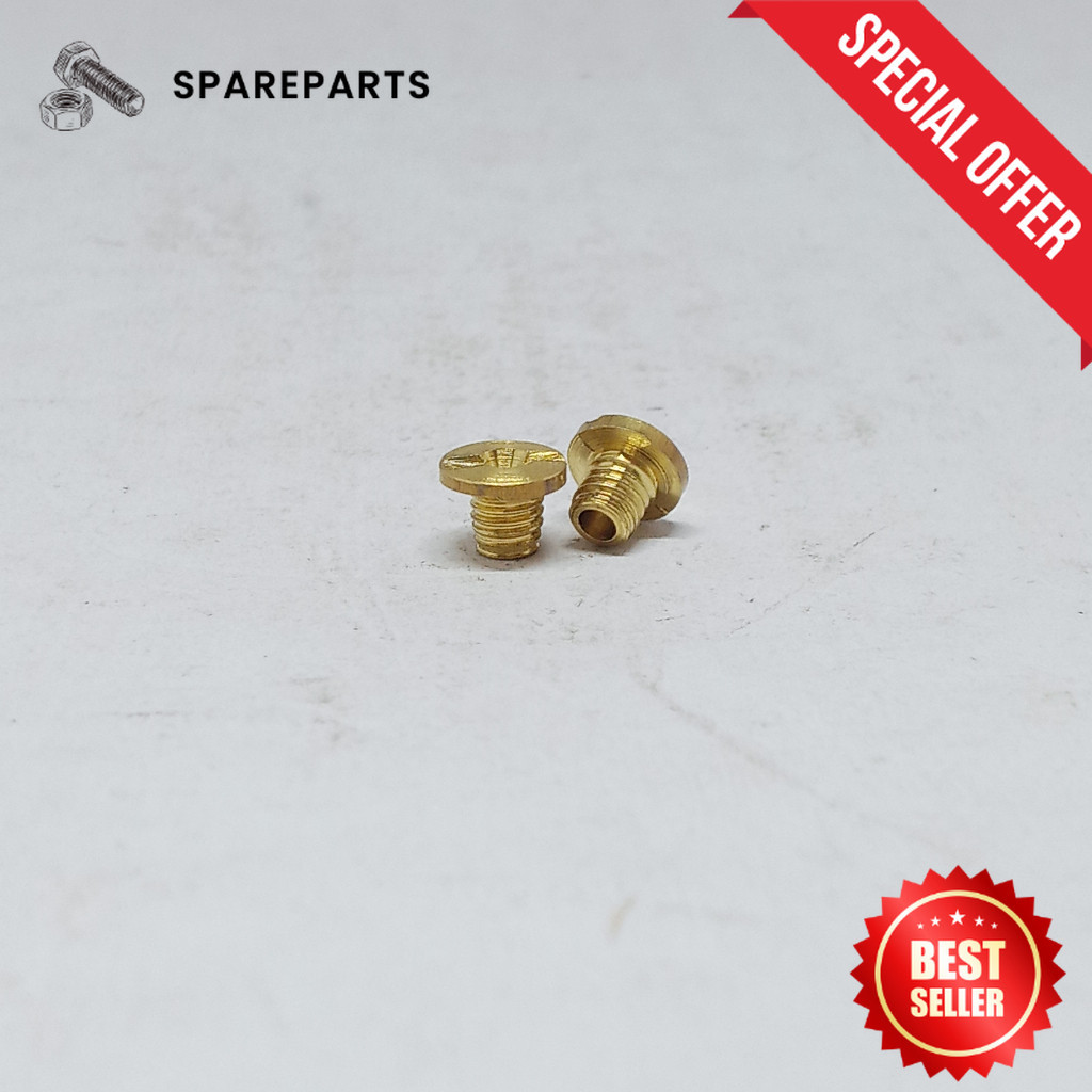 Jual Sepuyer Bensin Universal Spuyer Main Jet Karburator Nomor 185 Main ...