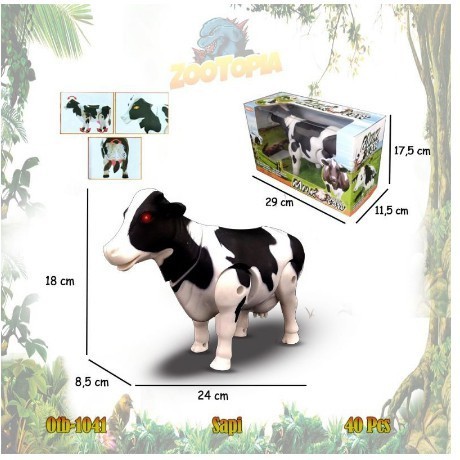 Jual MAINAN ANAK SAPI MENYALA JUMBO DAN MINI MILCH COW BBR 187 | Shopee ...