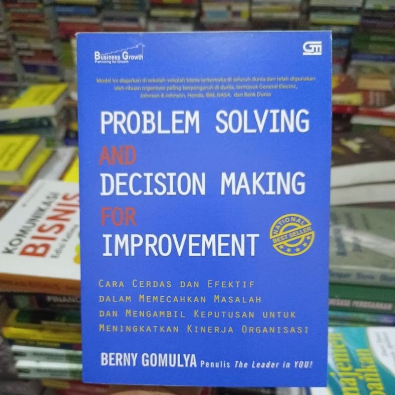 Jual Problem solving and decision making for improvement / Berny gomulya / | Shopee Indonesia