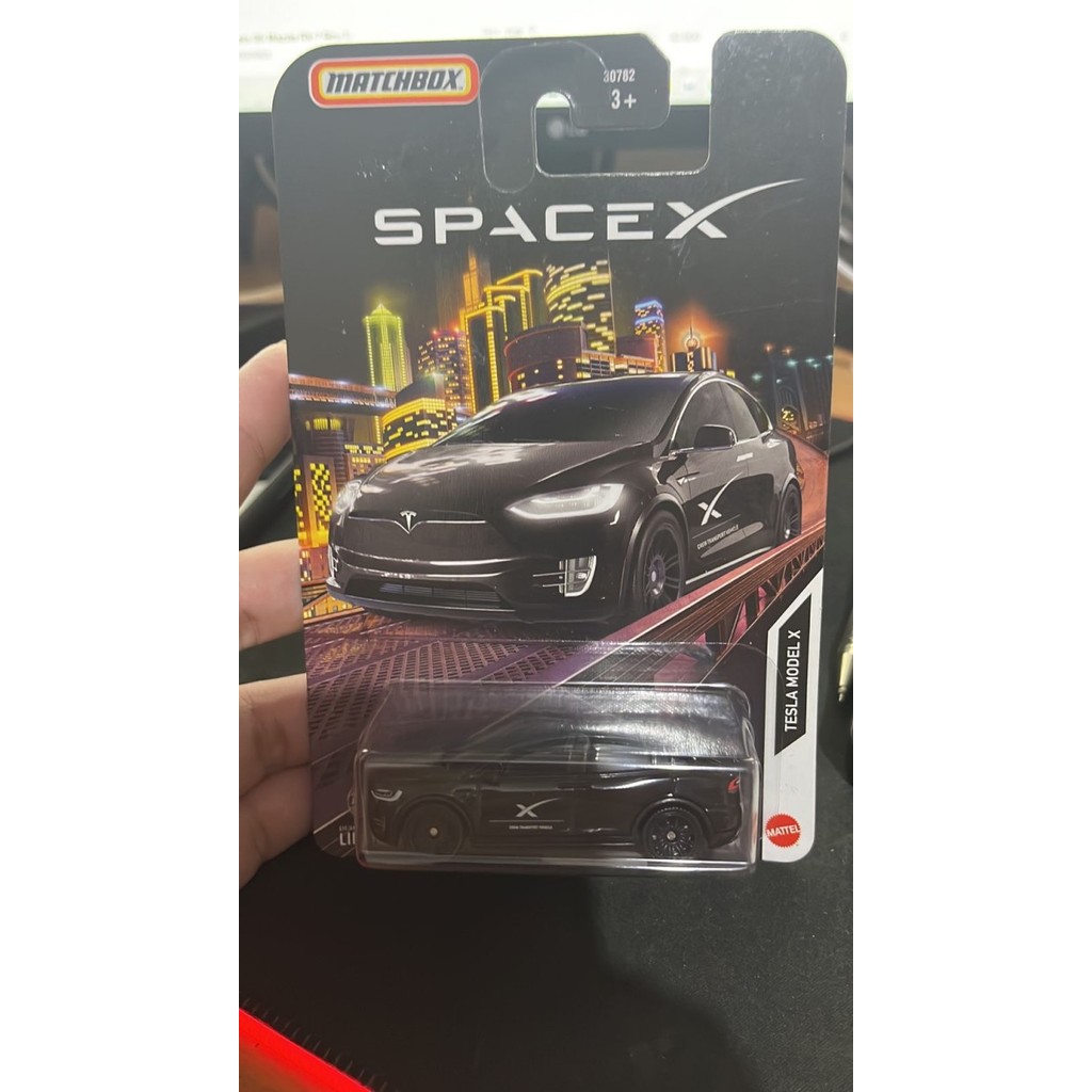 Jual Matchbox Tesla Model X Hitam Space X | Shopee Indonesia