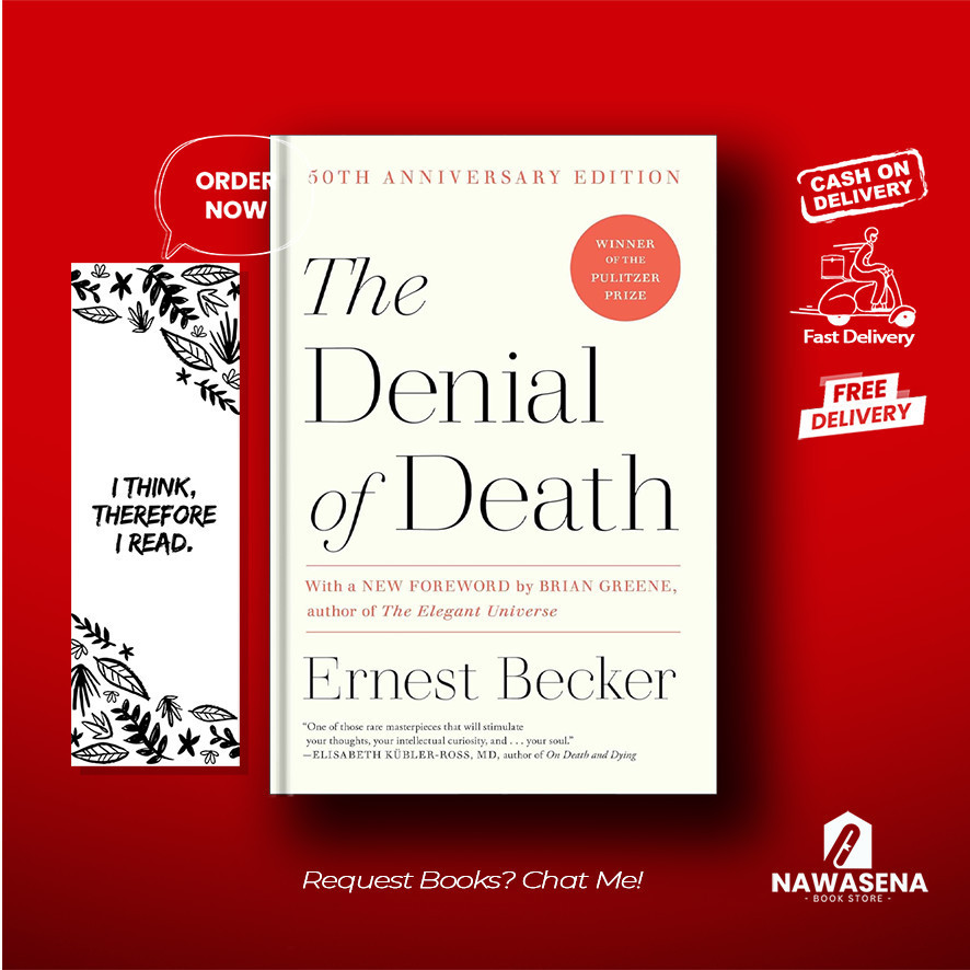Jual The Denial of Death By Ernest Becker (English Version) | Shopee ...