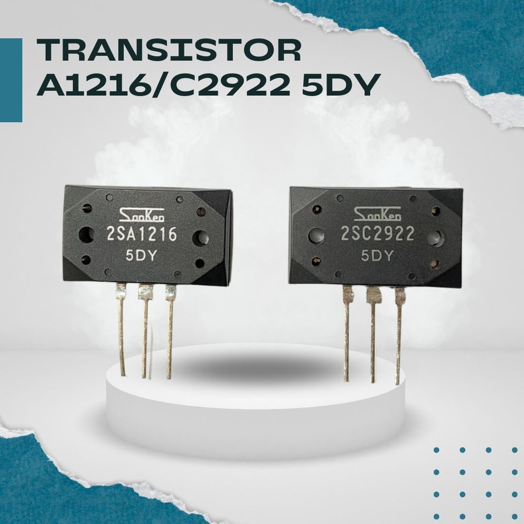 Jual Transistor Sanken A1216 / C2922 5DY – Transistor Final Audio | Shopee Indonesia