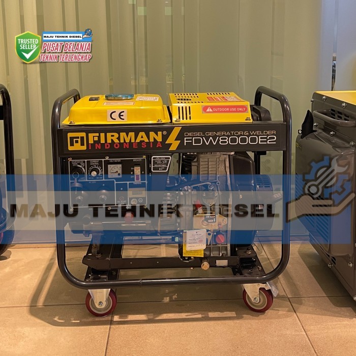Jual Mesin Genset Diesel Las FIRMAN FDW 8000 E2 4200 watt 1 PHASE ...