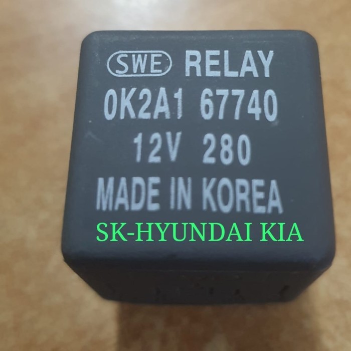 Jual Part RELAY ASSY POWER FLASHER SEN 12V 4 PIN KIA CARENS CARNIVAL ...
