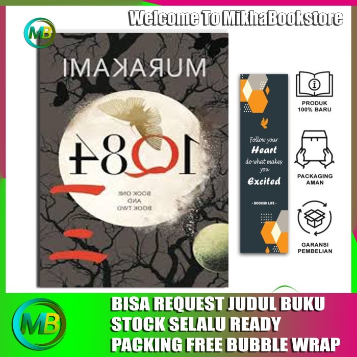 Jual 1Q84 Book 1 & 2 By haruki murakami ( English Version) | Shopee ...