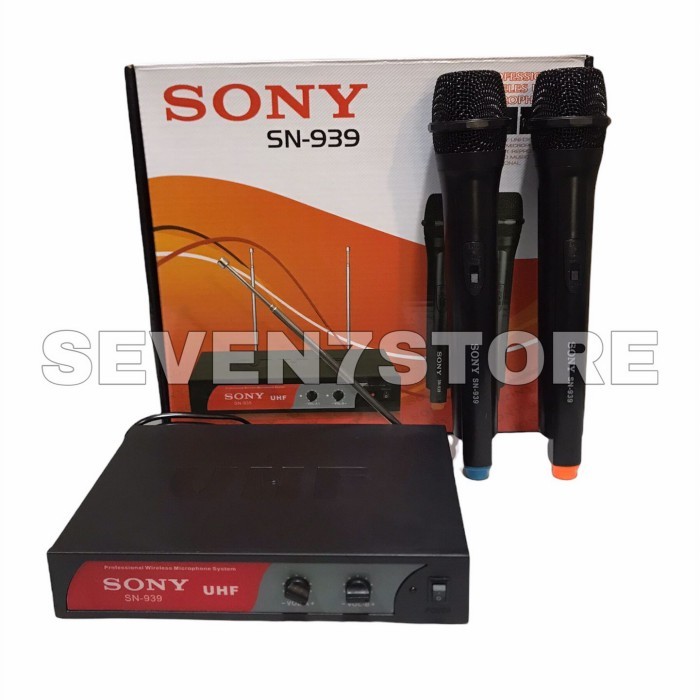 Jual Mic Wireless Double Sony SN 939 | Shopee Indonesia