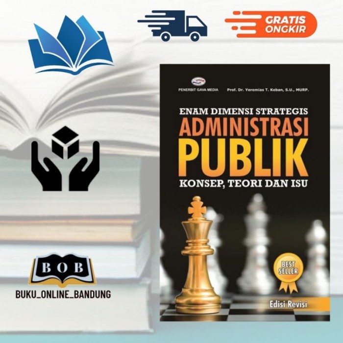 Jual Buku enam dimensi strategis administrasi publik konsep teori dan isu -aob | Shopee Indonesia