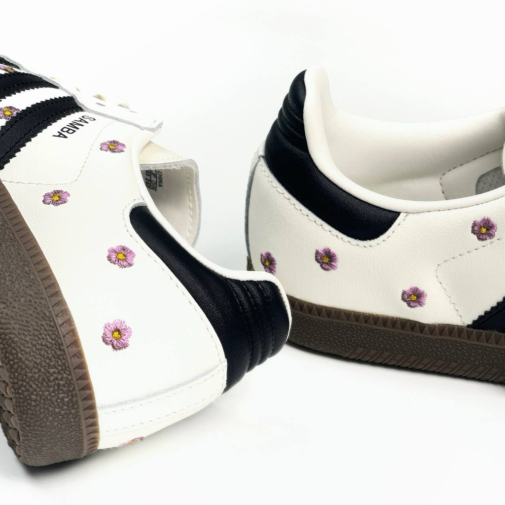 Jual SAMBA OG WHITE FLORAL EMBROIDERY | Shopee Indonesia