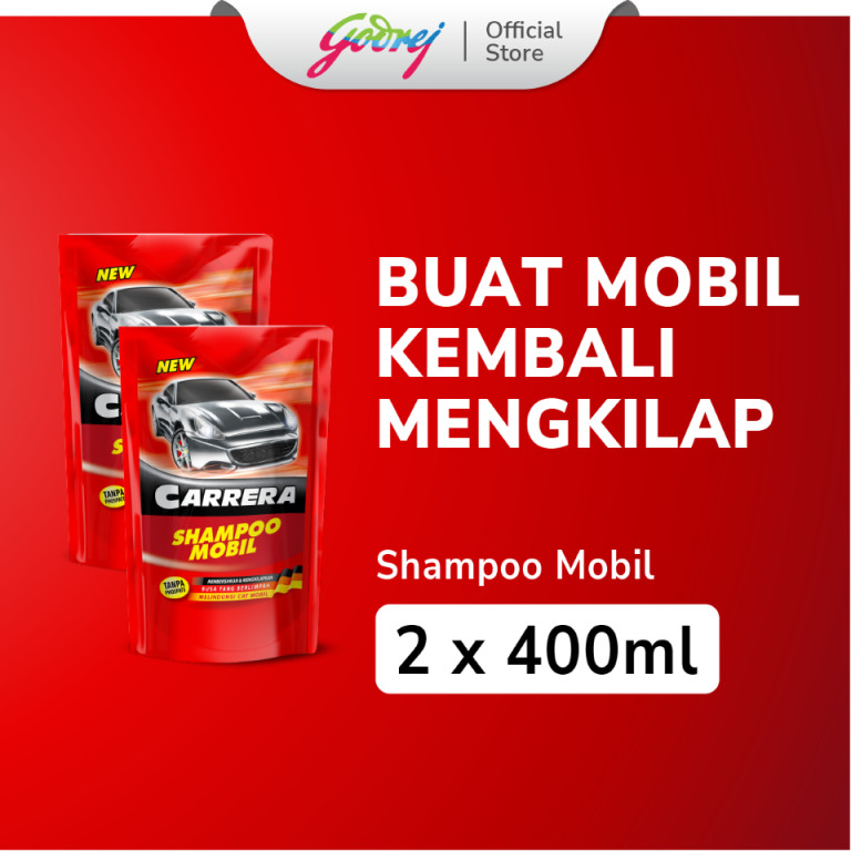 Jual Carrera Shampoo Mobil 400 Ml x2 | Shopee Indonesia