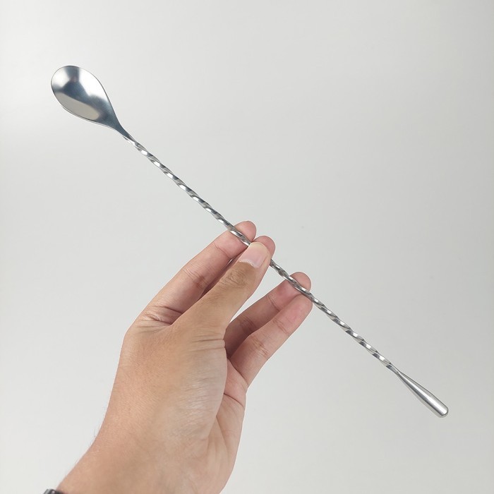 Jual bar stirrer tear drop sendok aduk panjang 30,2cm Sendok cocktail ...
