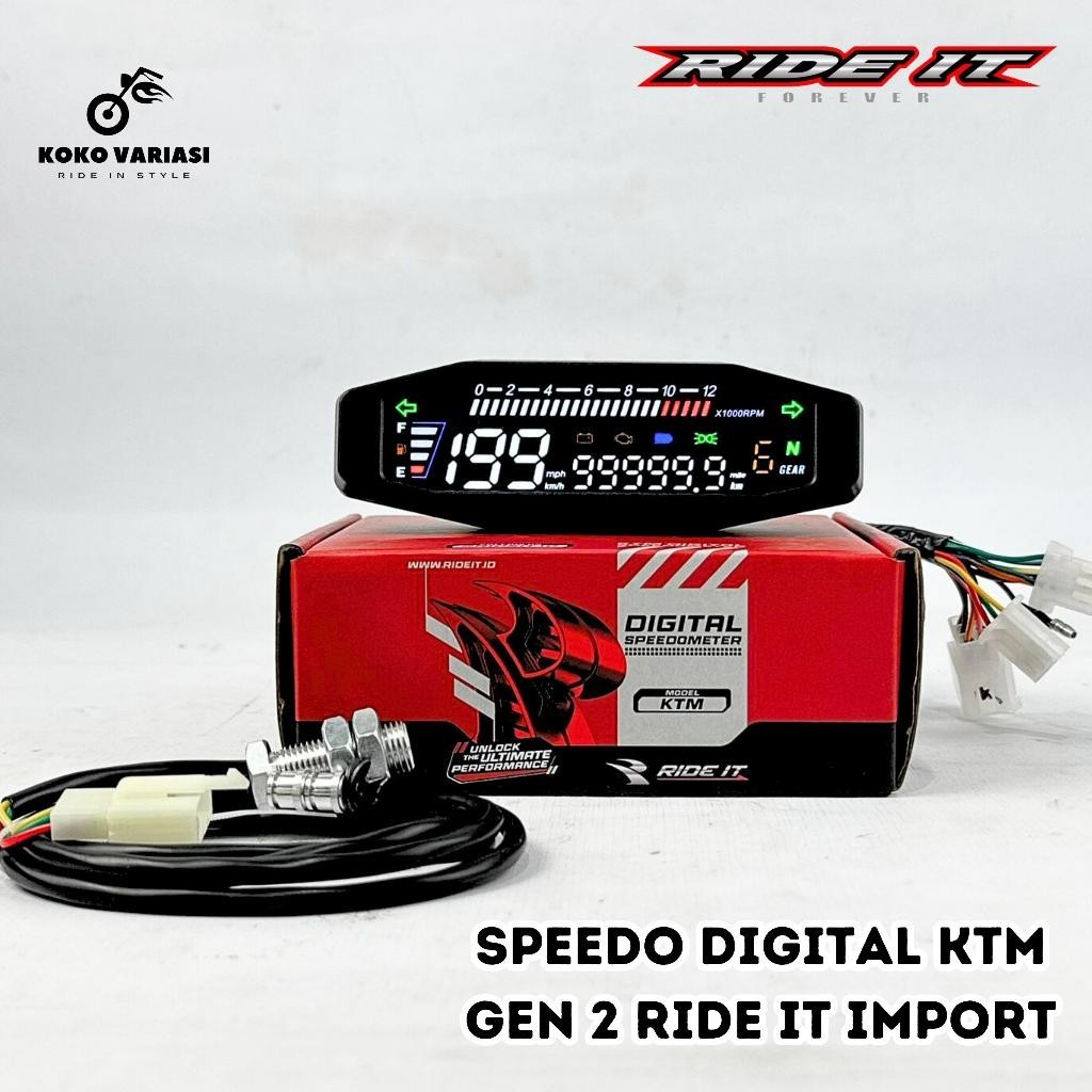Jual Spido Speedometer Mini KTM Full Digital | Shopee Indonesia