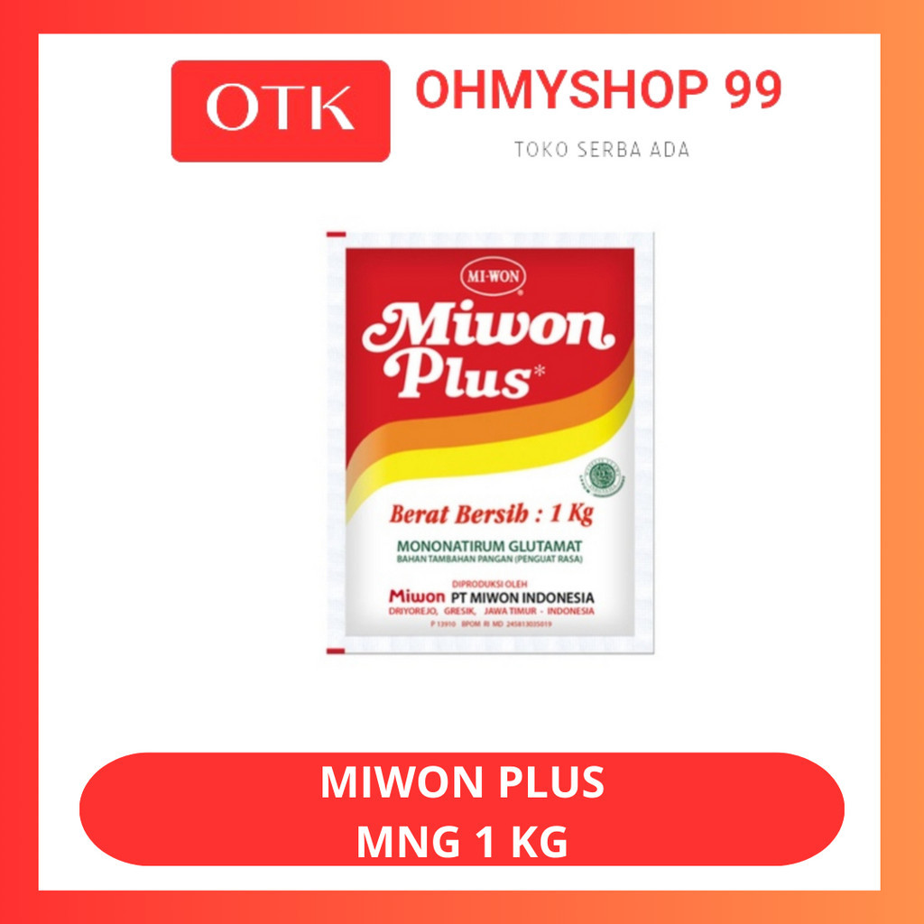Jual MIWON Plus MNG Bumbu Penguat Rasa Micin 1kg | Shopee Indonesia