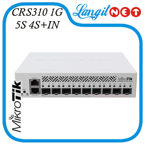Jual MIKROTIK CRS310 1G 5S 4S+IN CLOUD ROUTER SWITCH | Shopee Indonesia