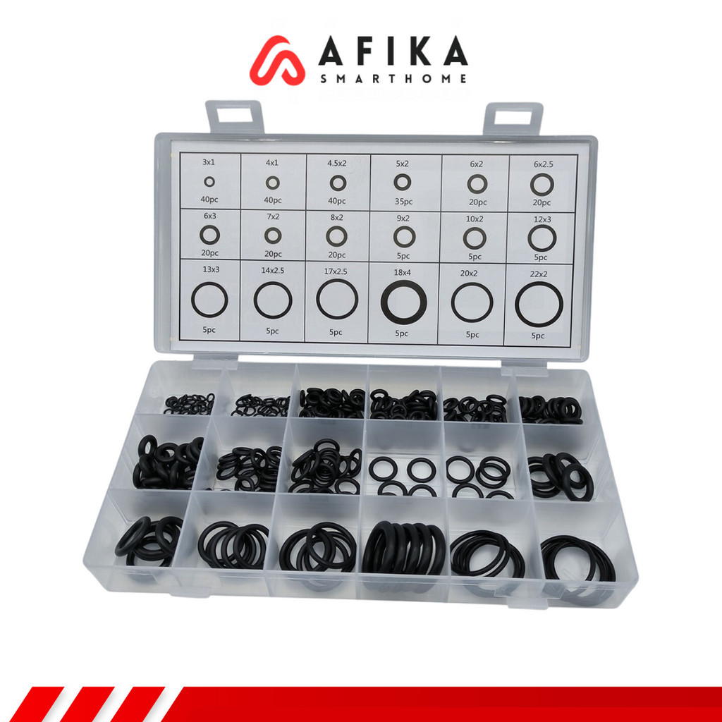 Jual Karet Rubber O-Ring Seal Tightening Repair Kit 225 PCS | Shopee Indonesia