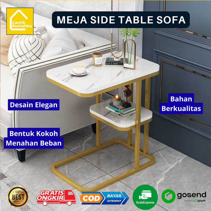 Jual Meja Sofa Premium Side Table Bed Minimalis European Style | Shopee ...