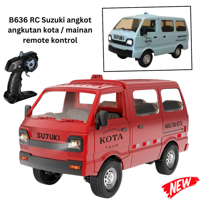Jual RC suzuki Angkot angkutan kota / bus telolet / mobil remote ...