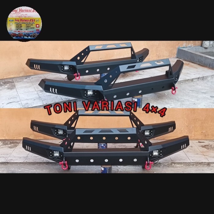 Jual Bumper Tanduk Pajero Fortuner Triton Hilux Navara Model RAPTOR ...