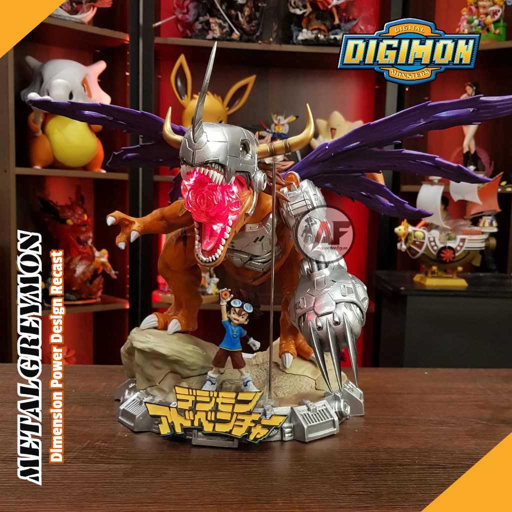 Jual Statue Digimon Taichi x MetalGreymon Dimension Power Studio Recast | Shopee Indonesia