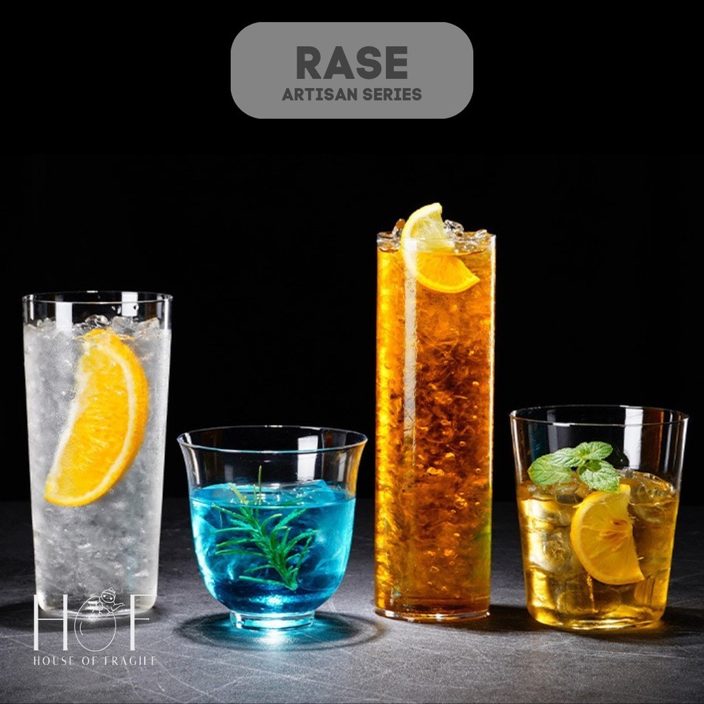 Jual [HOF] RASE Artesian Cocktail Glass - Gelas Mocktail Bar Tipis ...