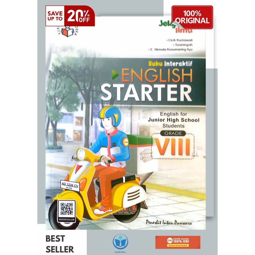 Jual Buku Paket Interaktif Bahasa Inggris SMP Kelas 8 Kurikulum Merdeka Intan pariwara Tahun ...