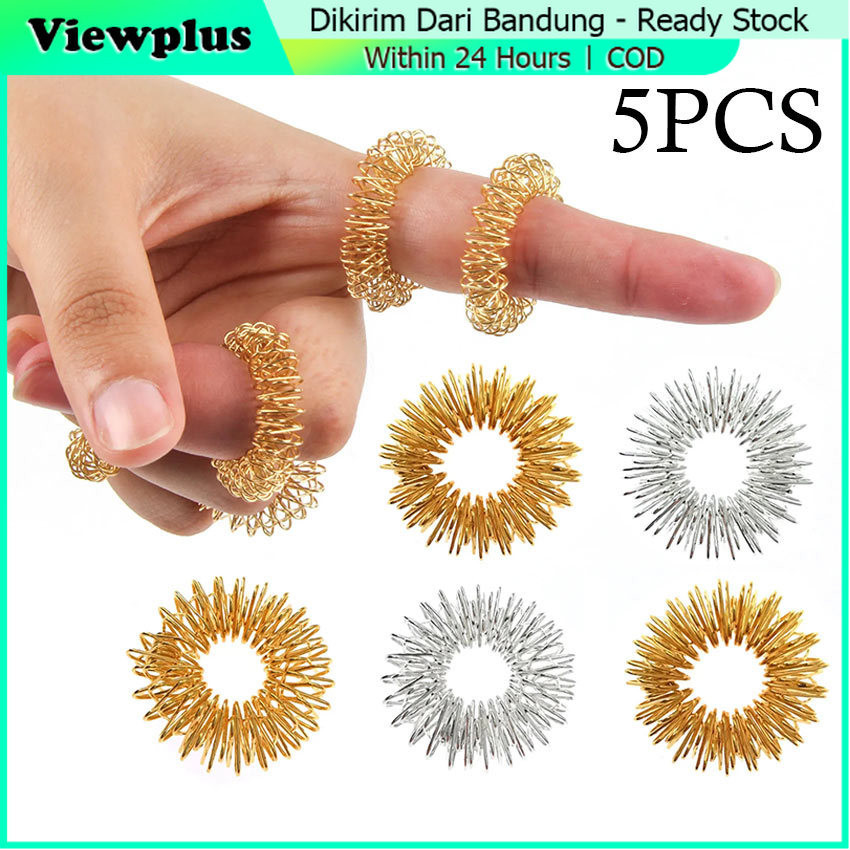 Jual 5pcs Terapi Jari Pijat Relax Sujok ~ Magnet Cakra Finger Therapy ...