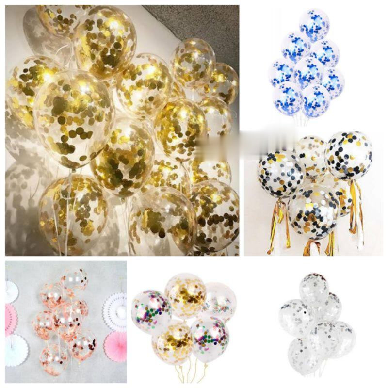 Jual Balon isi Confeti/balon confetty 1 pak isi 10 pcs | Shopee Indonesia