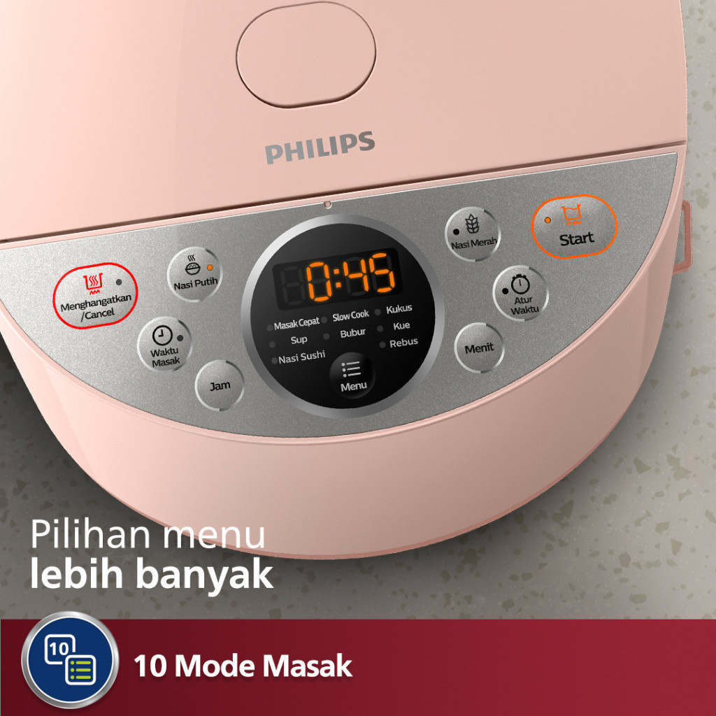 Jual PHILIPS MAGICCOM RICE COOKER HD4515/HD4712/HD4716/HD4812 (1,8 ...
