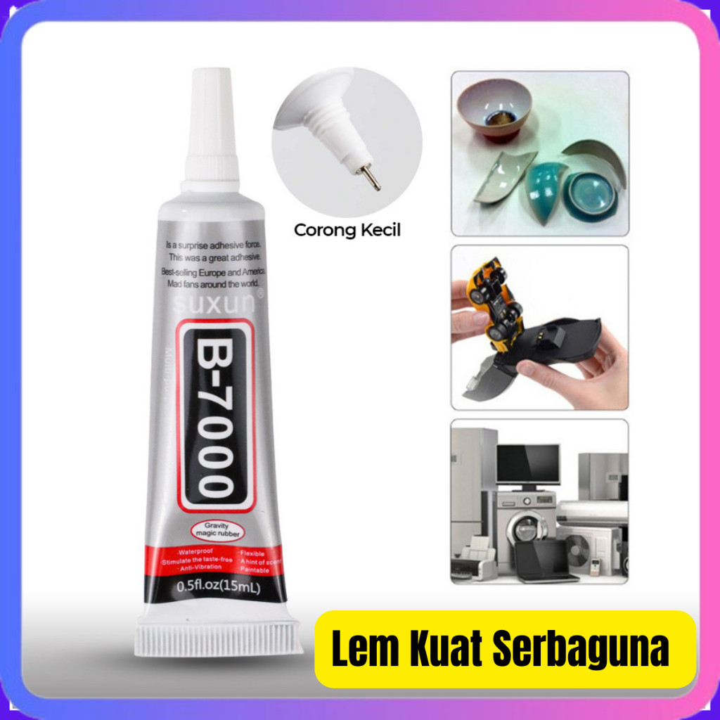 Jual LEM Multifungsi Lem Serbaguna Power Glue Strong Adhesive 15 ML LEM Multifungsi | Shopee ...
