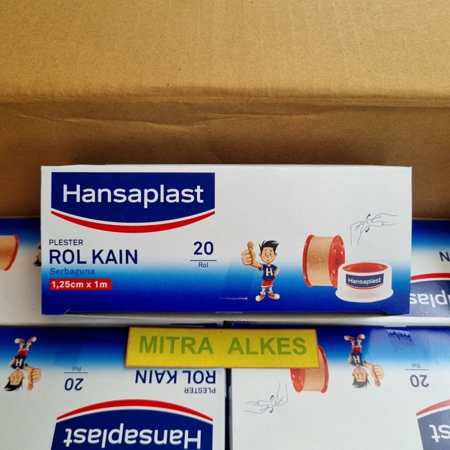 Jual Hansaplast Rol Kain 1,25cm x 1m. Plester Hansaplas Roll Kain 1.25 cm x 1 m. | Shopee Indonesia