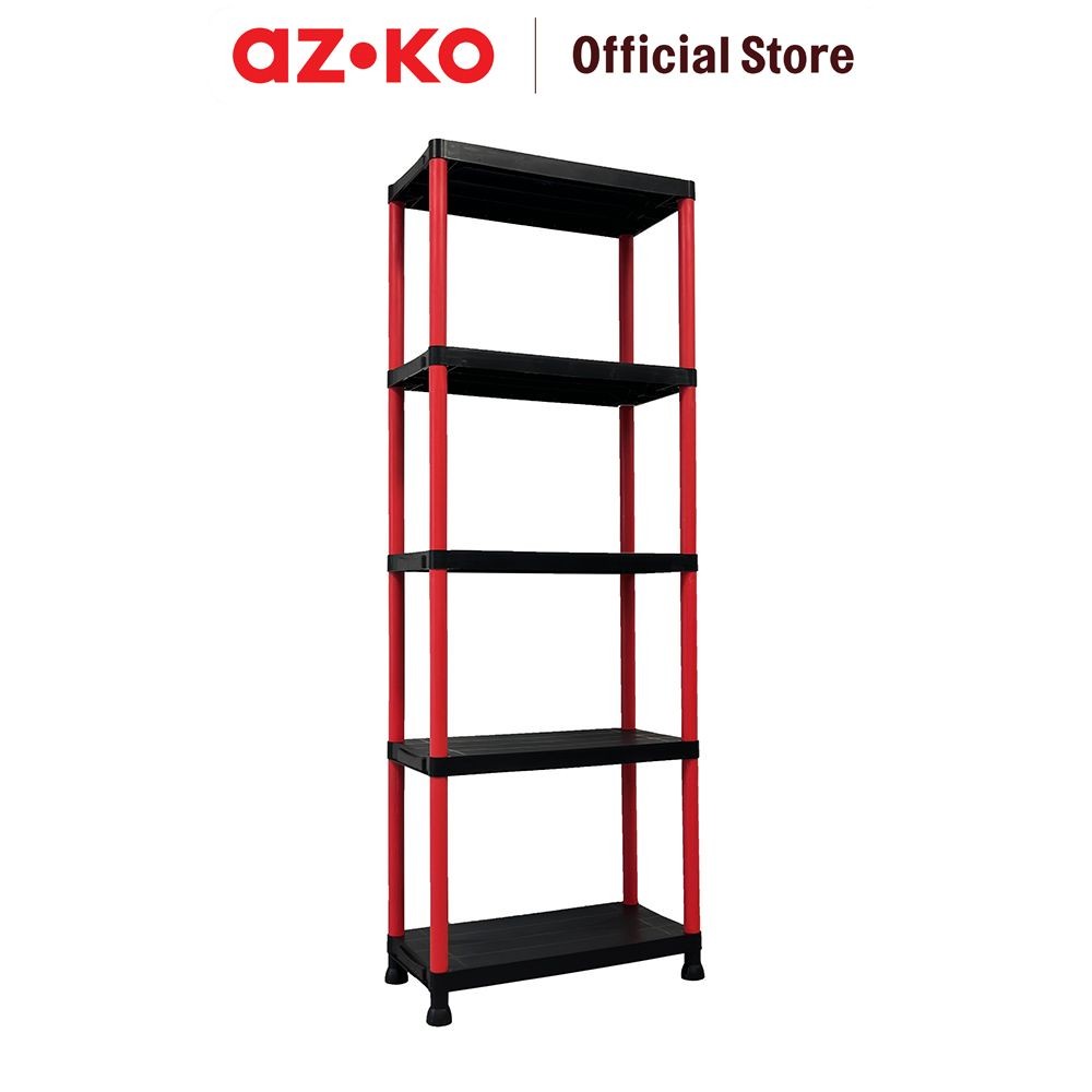Jual AZKO Krisbow Vienna Rak Penyimpanan Tingkat - Hitam/Merah ...