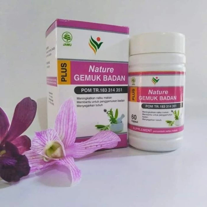 Jual VITAMIN OBAT GEMUK PENGGEMUK BADAN PENAMBAH NAFSU MAKAN NATURE ...