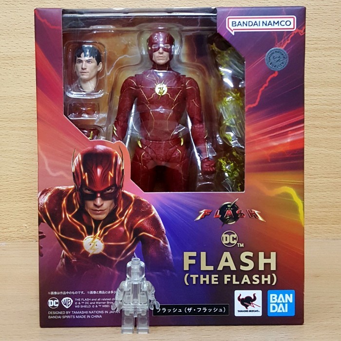 Jual S.H.Figuarts Flash (Ezra Miller) 150mm Action Figure • SHF THE FLASH Movie 2023 • Barry ...