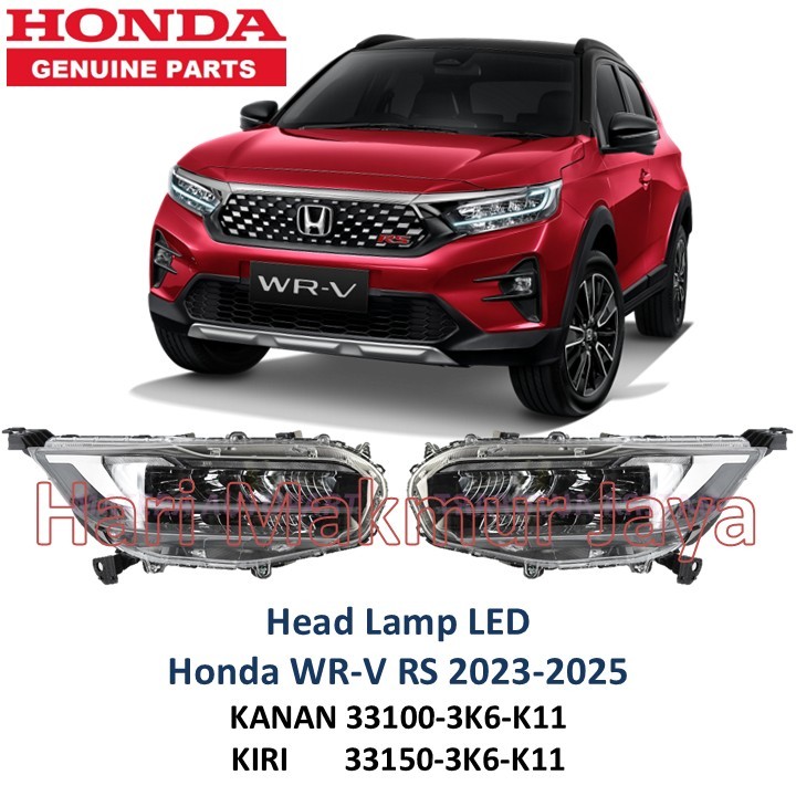 Jual Head Lamp LED kanan kiri Lampu Besar Depan HONDA WRV RS 2023 2024 2025 WR-V headlamp baru ...