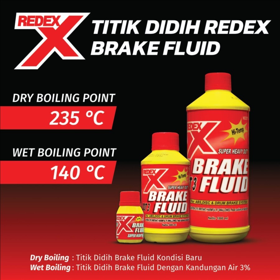 Jual OLI REM MOTOR MOBIL REDEX BRAKE FLUID CAIRAN REM | Shopee Indonesia