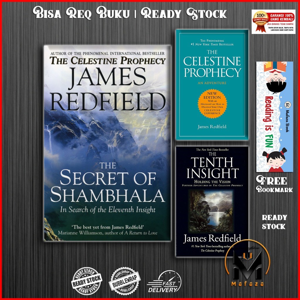 Jual The Celestine Prophecy | The Tenth Insight | The Secret Of Shambhala | The Twelfth Insight ...