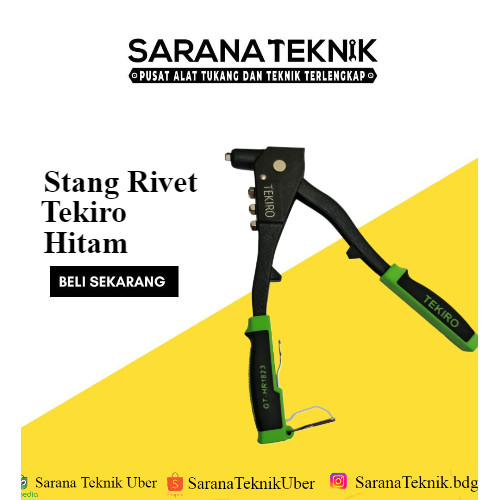 Jual Tekiro Hand Riveter-1 - Tang Rivet Hitam / Stang Rivet Tekiro ...