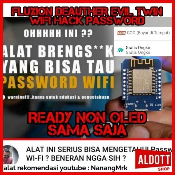 Jual (NEW)- Fluxion Portable Attracthor Deauther Evil Twin Hack Wifi Bobol | Shopee Indonesia