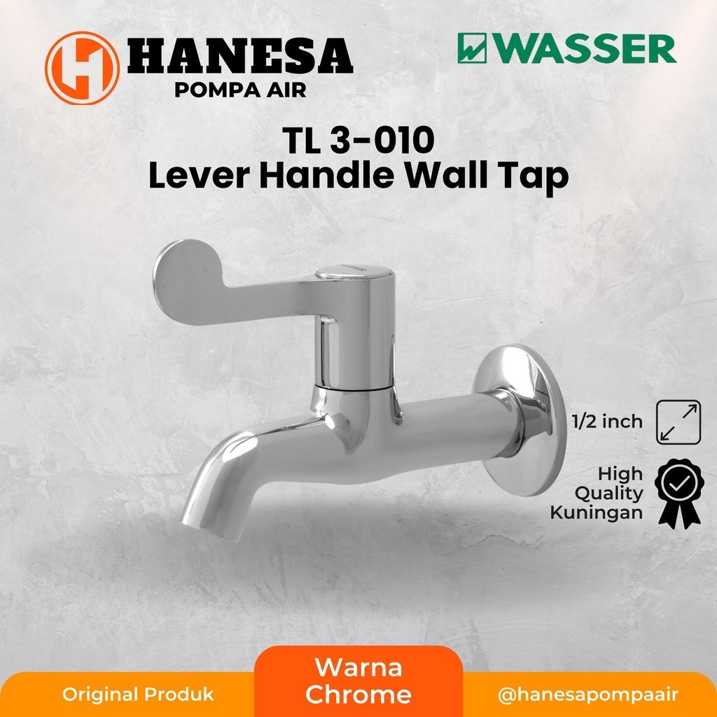Jual WASSER TL3 - 010 (Lever Handle Wall Tap) | Shopee Indonesia