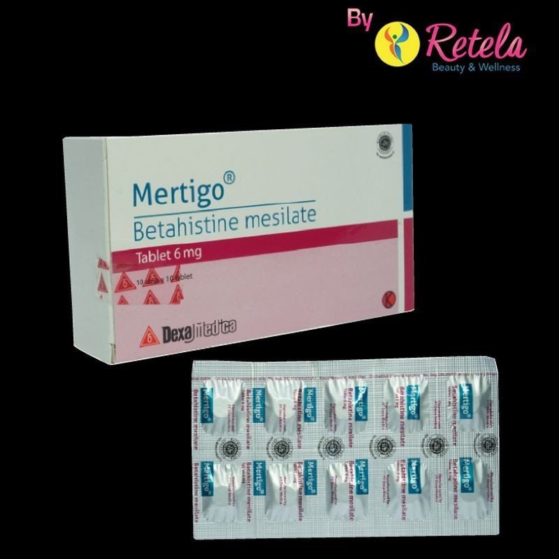 Jual MERTIGO 6MG 1 STRIP 10 TABLET / BETAHISTIN | Shopee Indonesia