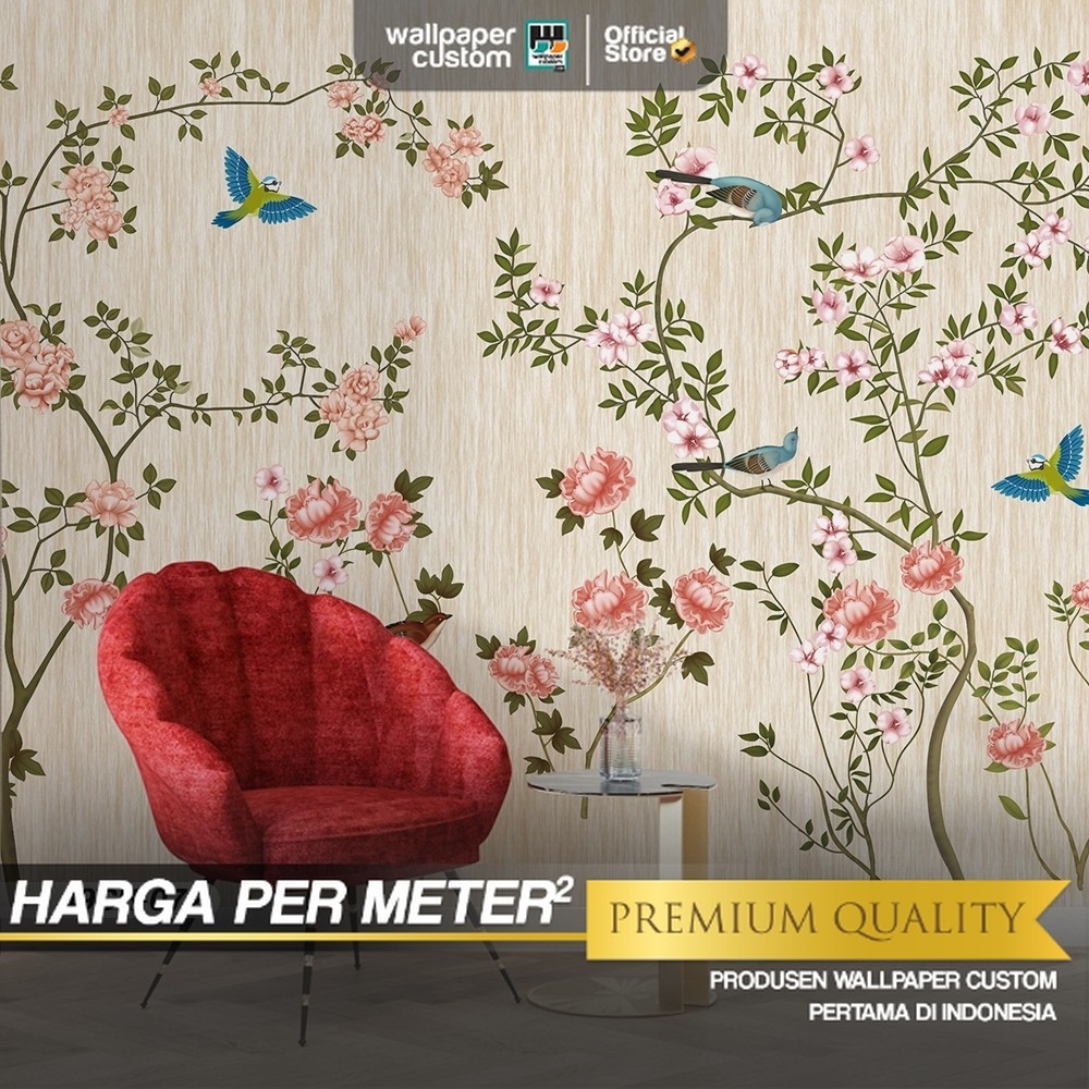 Jual Wallpaper Custom - Wallpaper Custom Ruang Santai - Wallpaper ...