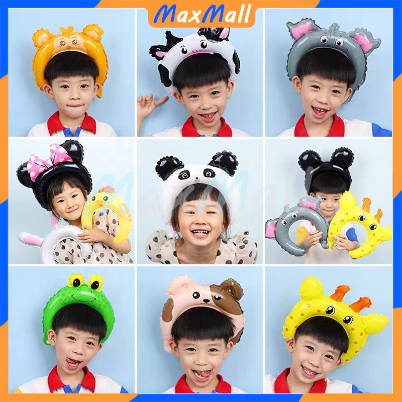 Jual Balon Foil Binatang Bando Balon Ulang Tahun Karakter Hewan Hiasan ...